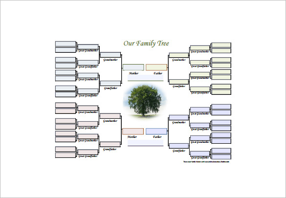 Family Tree Diagram Template - 20+ Free Word , Excel, PDF