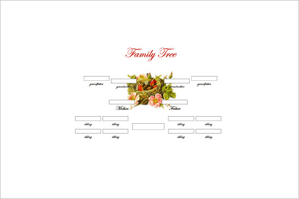 3 Generation Family Tree Template 10 Free Sample Example Format 