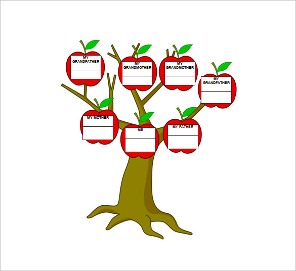 3 Generation Family Tree Template 10 Free Sample Example Format 