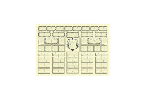 7 Generation Family Tree Template – 12+ Free Sample, Example, Format ...