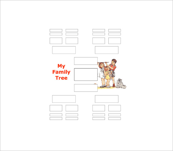 Five Generation Family Tree Template - 13+ Free Word, Excel, PDF Format ...