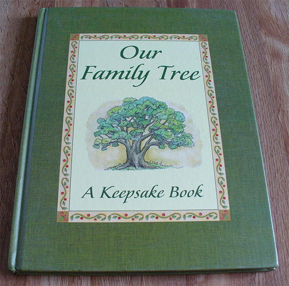 Family Tree Book Pages