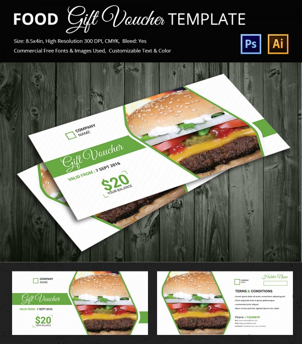 19 Voucher Templates Word PSD EPS