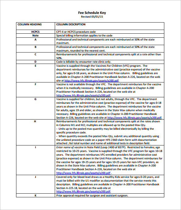 8 Medical Schedule Template DOC PDF