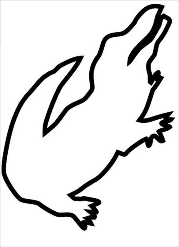 14+ Alligator Templates, Crafts & Colouring Pages