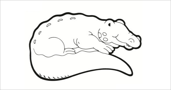 14+ Alligator Templates, Crafts & Colouring Pages