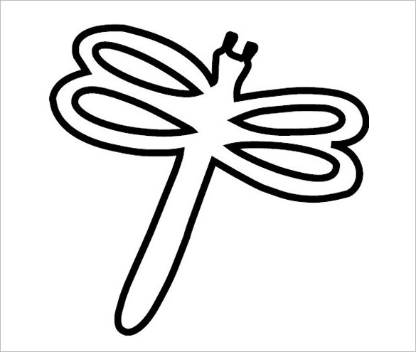 10+ Dragonfly Templates, Crafts & Colouring Pages