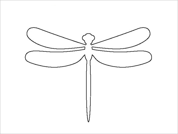 10+ Dragonfly Templates, Crafts & Colouring Pages