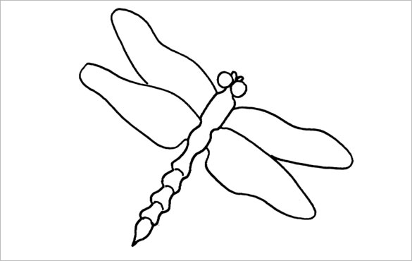 10+ Dragonfly Templates, Crafts & Colouring Pages