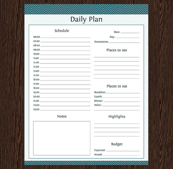 7+ Travel Schedule Templates - PDF, Word