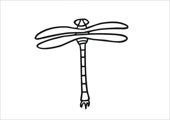 10+ Dragonfly Templates, Crafts & Colouring Pages