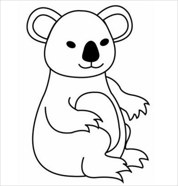 12+ Koala Templates, Crafts & Colouring Pages