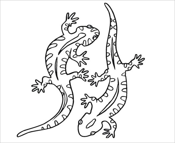 20+ Lizard Templates, Crafts & Colouring Pages | Free & Premium Templates