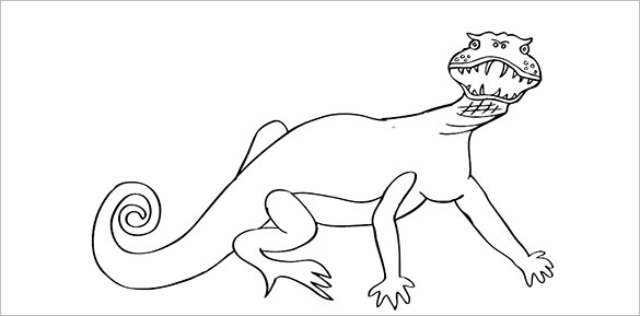 20+ Lizard Templates, Crafts & Colouring Pages | Free & Premium Templates