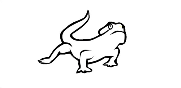 20+ Lizard Templates, Crafts & Colouring Pages