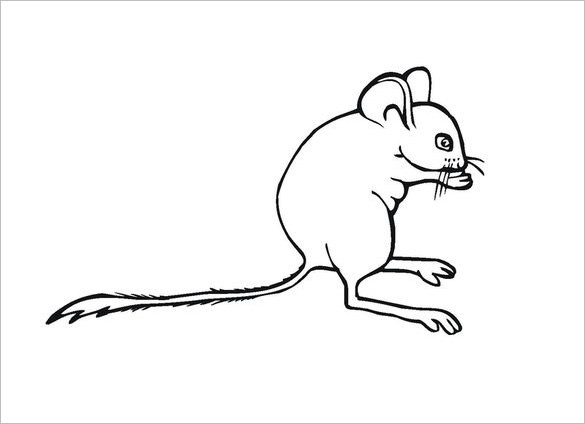 14+ Mouse Templates, Crafts & Colouring Pages - PDF, JPG