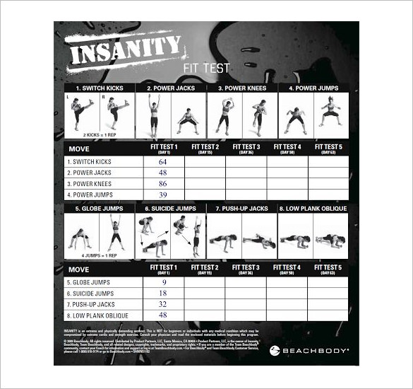 Insanity Workout Exercise List Pdf EOUA Blog Insanity Workout Exercise List Pdf EOUA Blog