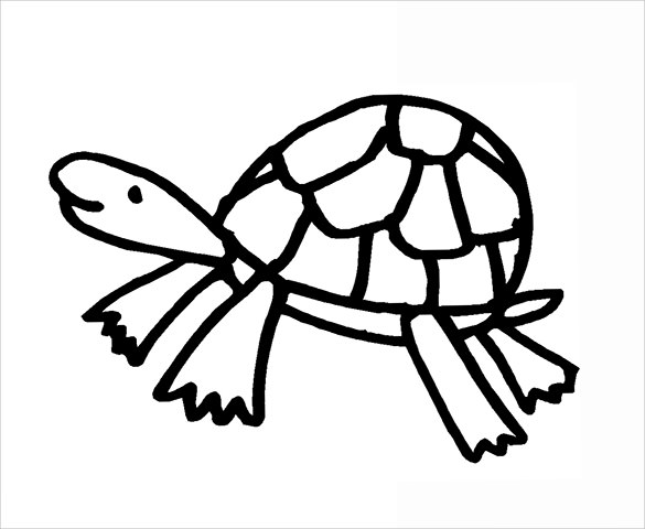 21+ Turtle Templates, Crafts & Colouring Pages