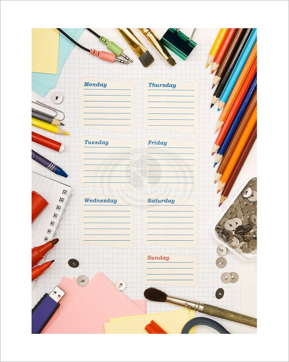 17+ Study Schedule Templates - Docs, PDF