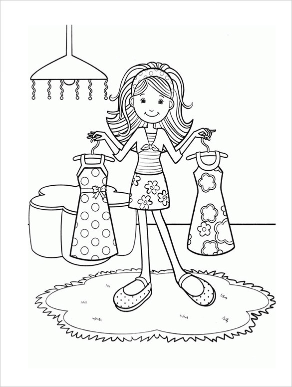 20+ Teenagers Coloring Pages - PDF, PNG