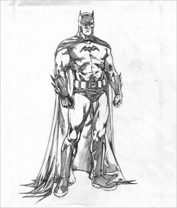 20+ Fantastic Batman Drawings Download!