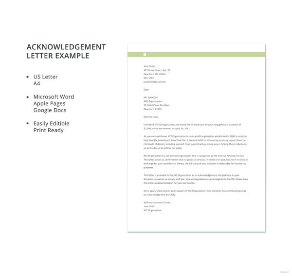 25+ Letter Templates - PDF, DOC, Excel