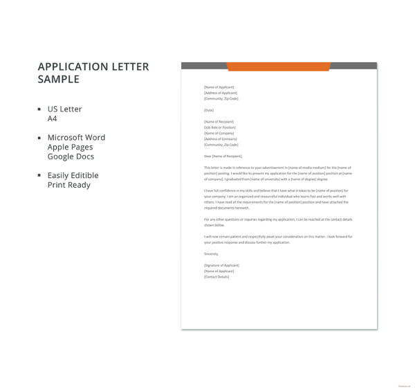 25+ Letter Templates - PDF, DOC, Excel | Free & Premium Templates