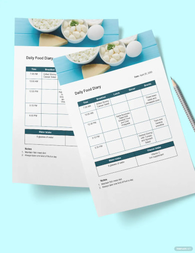 Word Diary Template - 9+ Word Documents Download