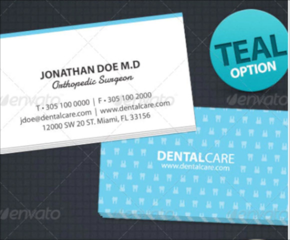 44+Dental Business Card Templates - PSD, Word, AI