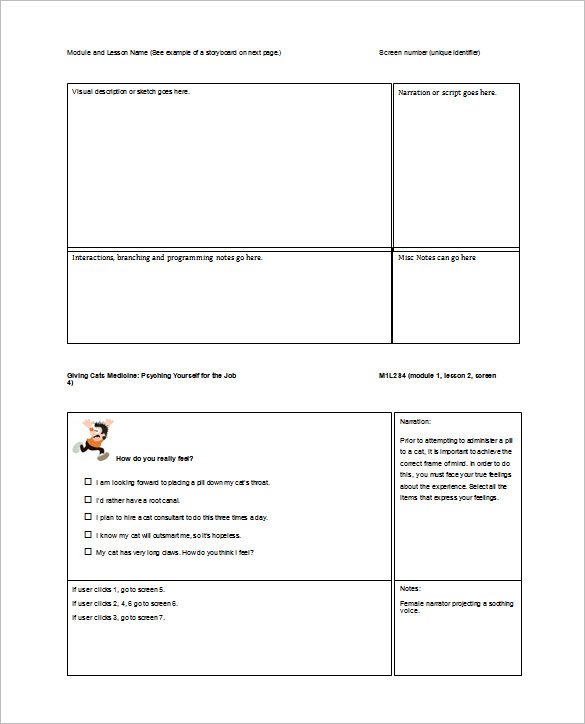 79+ Storyboard Templates - PDF, PPT, DOC, PSD | Free & Premium Templates