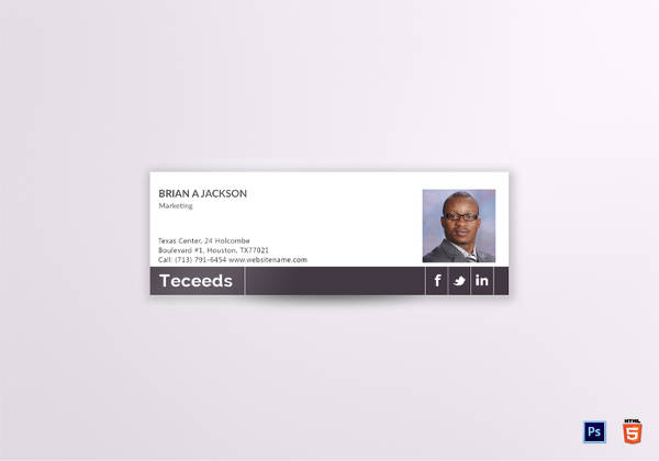 71+ HTML Email Signatures - HTML