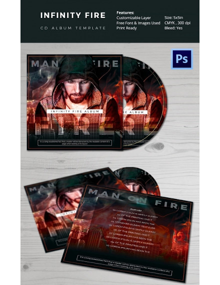 CD Cover Template - 53+ Free PSD, EPS, Word Format Download