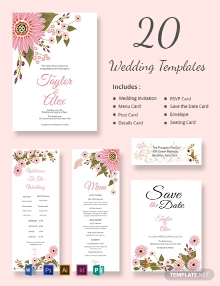 17+ Wedding Template - DOC, Excel, PDF, PSD, InDesign