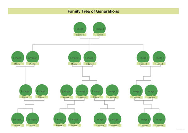 Simple Family Tree Template 42 Free Word Excel PDF Format Download 