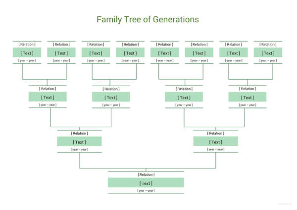 Simple Family Tree Template - 42+ Free Word, Excel, PDF Format Download!