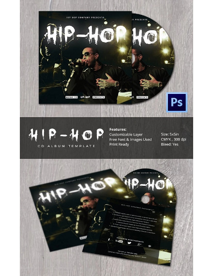 CD Cover Template - 53+ Free PSD, EPS, Word Format Download
