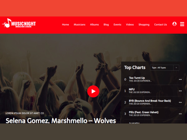 21+ Music Blog Themes & Templates