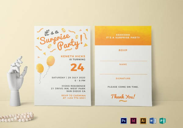 69+ Microsoft Invitation Templates - Word