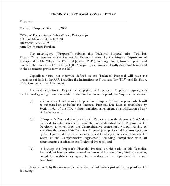 32+ Proposal Letter Templates - DOC, PDF