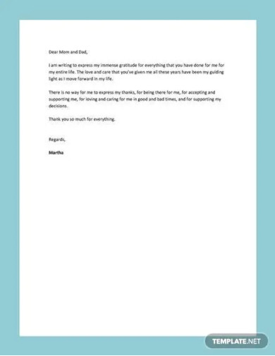 14+ Parent Letter Template in Word | Google Docs | PDF