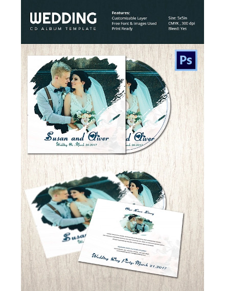CD Cover Template - 53+ Free PSD, EPS, Word Format Download