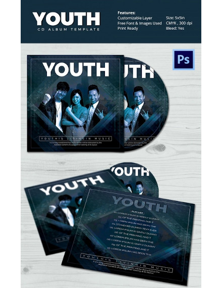 CD Cover Template - 53+ Free PSD, EPS, Word Format Download
