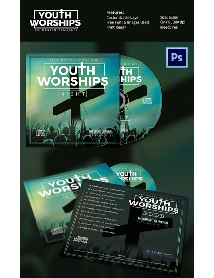 CD Cover Template - 53+ Free PSD, EPS, Word Format Download