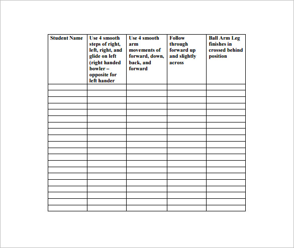 Physical Education Lesson Plan Template - 8+ Free Word, Excel, PDF ...