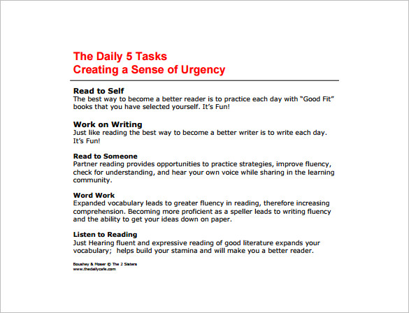 Daily Lesson Plan Template - 16+ PDF, Word, Format Download!