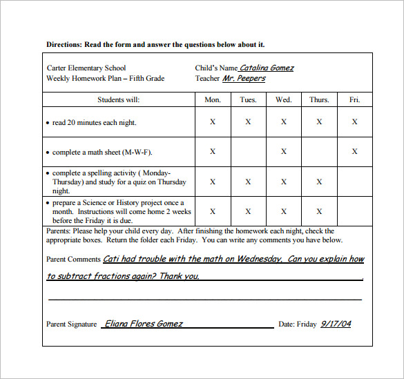 Weekly Lesson Plan Template 11 Free PDF Word Format Download 