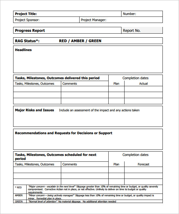 Sample Project Management Report Pdf Project Report Writing