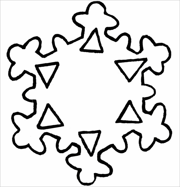 35+ Free Snowflake Templates - PDF