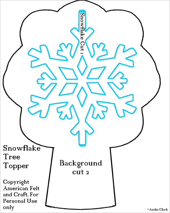 35+ Free Snowflake Templates - PDF