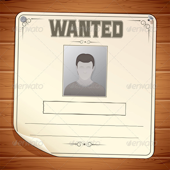 Blank Wanted Posters - 11+ Free Printable Templates in Word, PDF, PSD ...